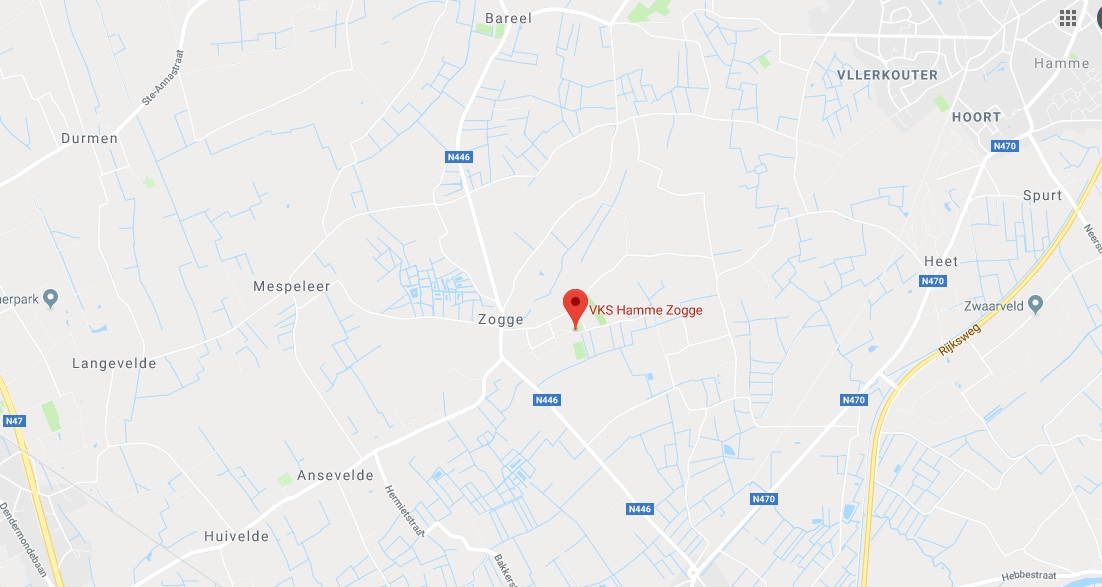 Ligging | VKS Hamme-Zogge
